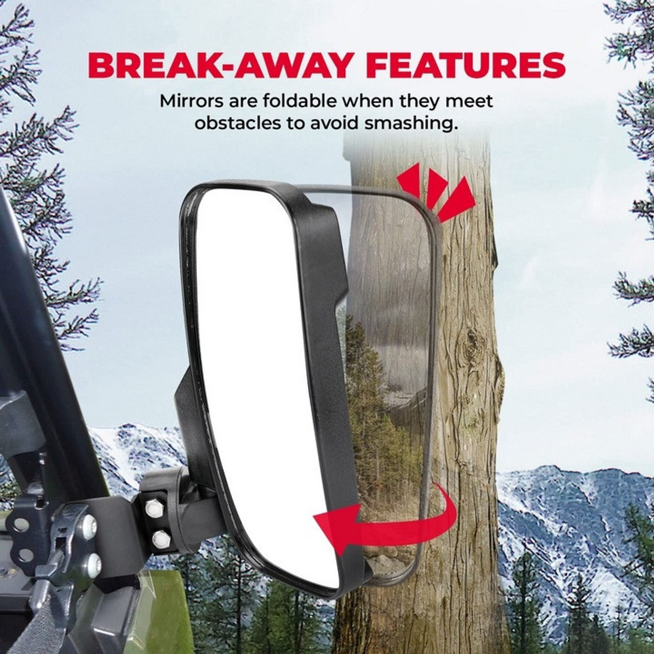 Enhance Your Ride Cfmoto Uforce Mirrors By Kemimoto