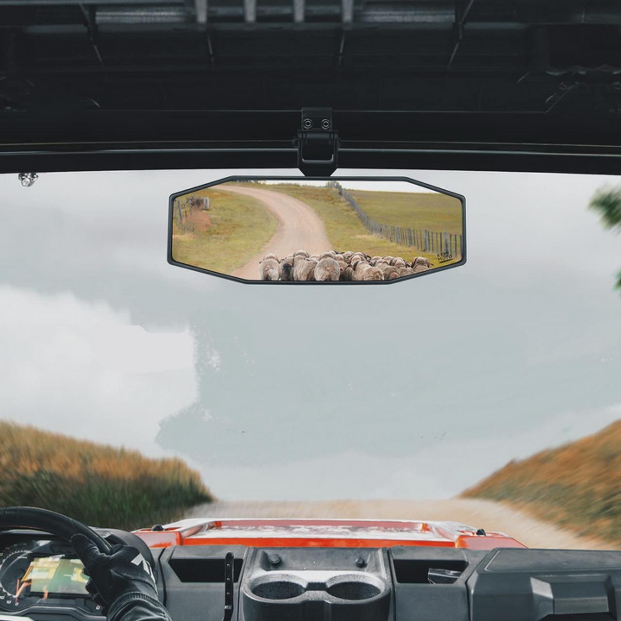 Upgrade Your Cfmoto Uforcezforce With Our Wide View Convex Rear Mirror