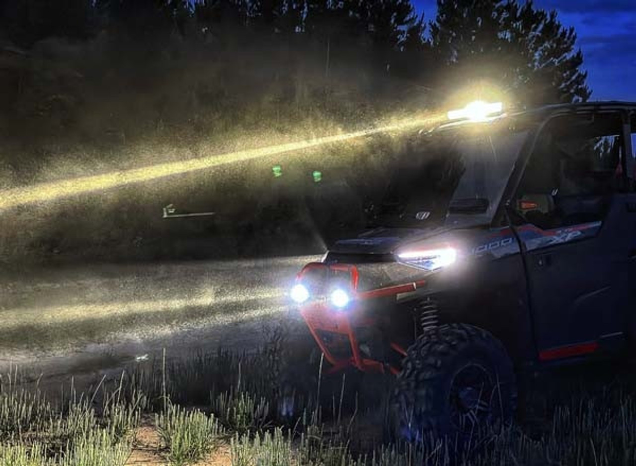 Light Up Your Ride With Falcon Ridges 20 Hit Led Light Bar For Cfmoto