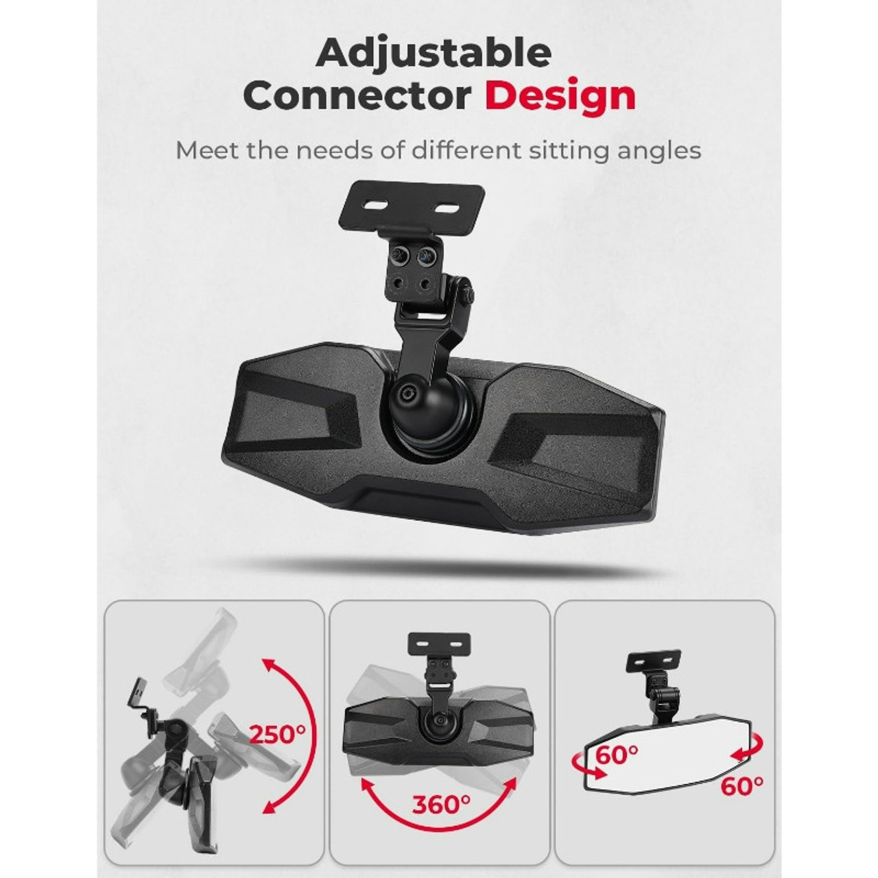 Enhance Visibility With Cfmoto Uforce Rear View Mirrors Kemimoto