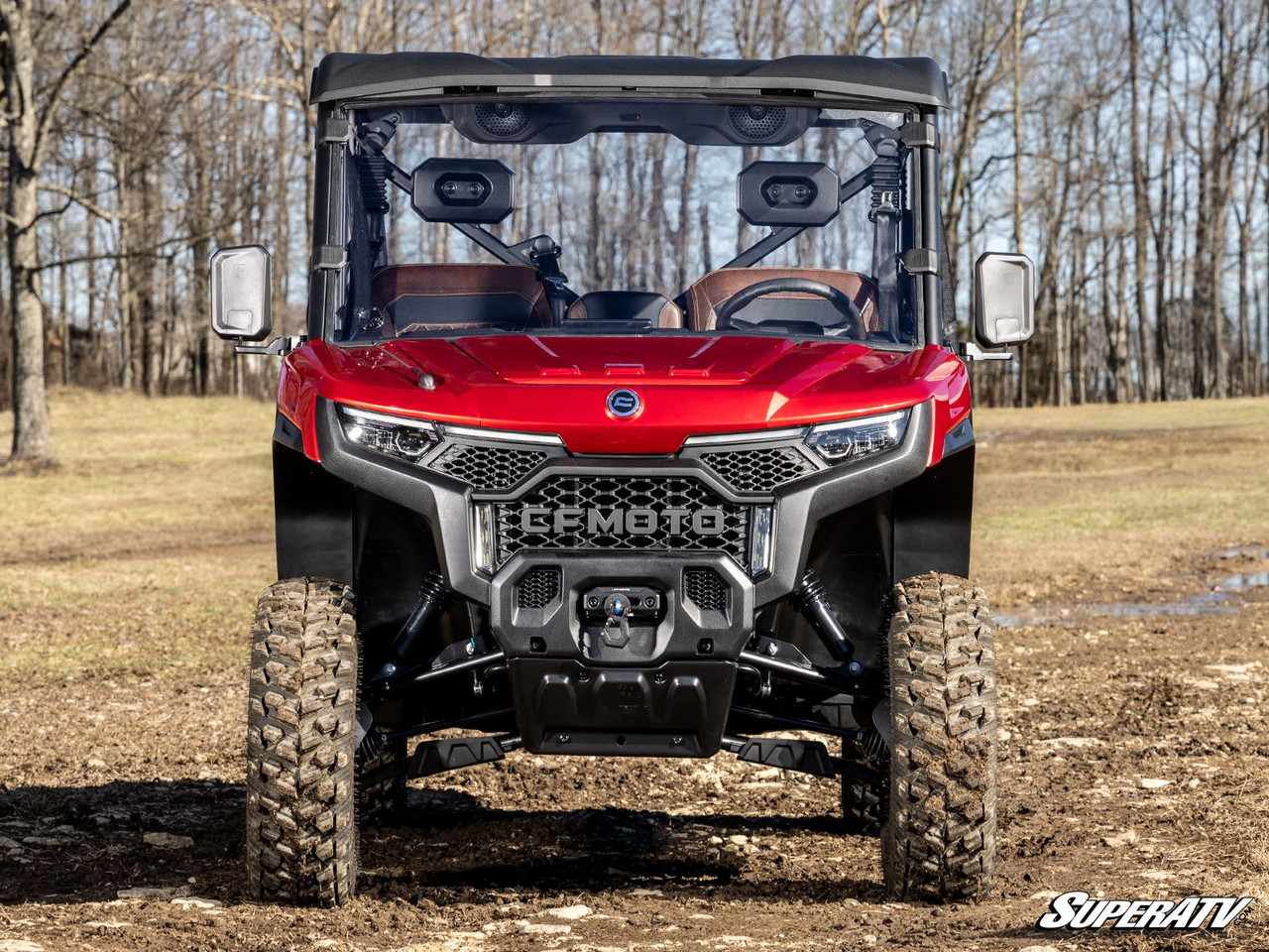 CF Moto UForce U10 Pro Scratch Resistant Front Windshield by SuperATV ...