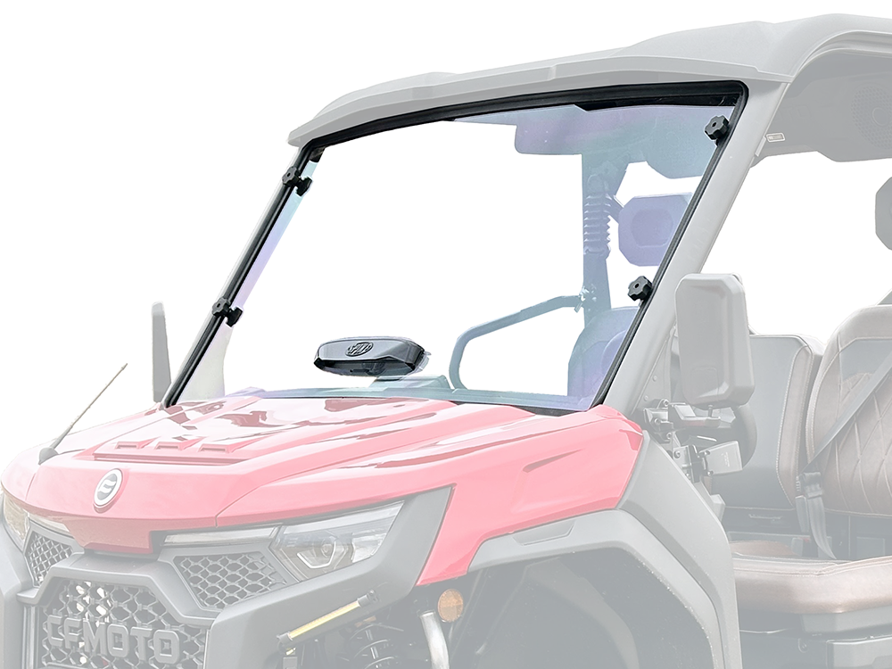 CF Moto U10 Pro Full Hard Coat Front Windshield W/Vent by Spike - 78 ...