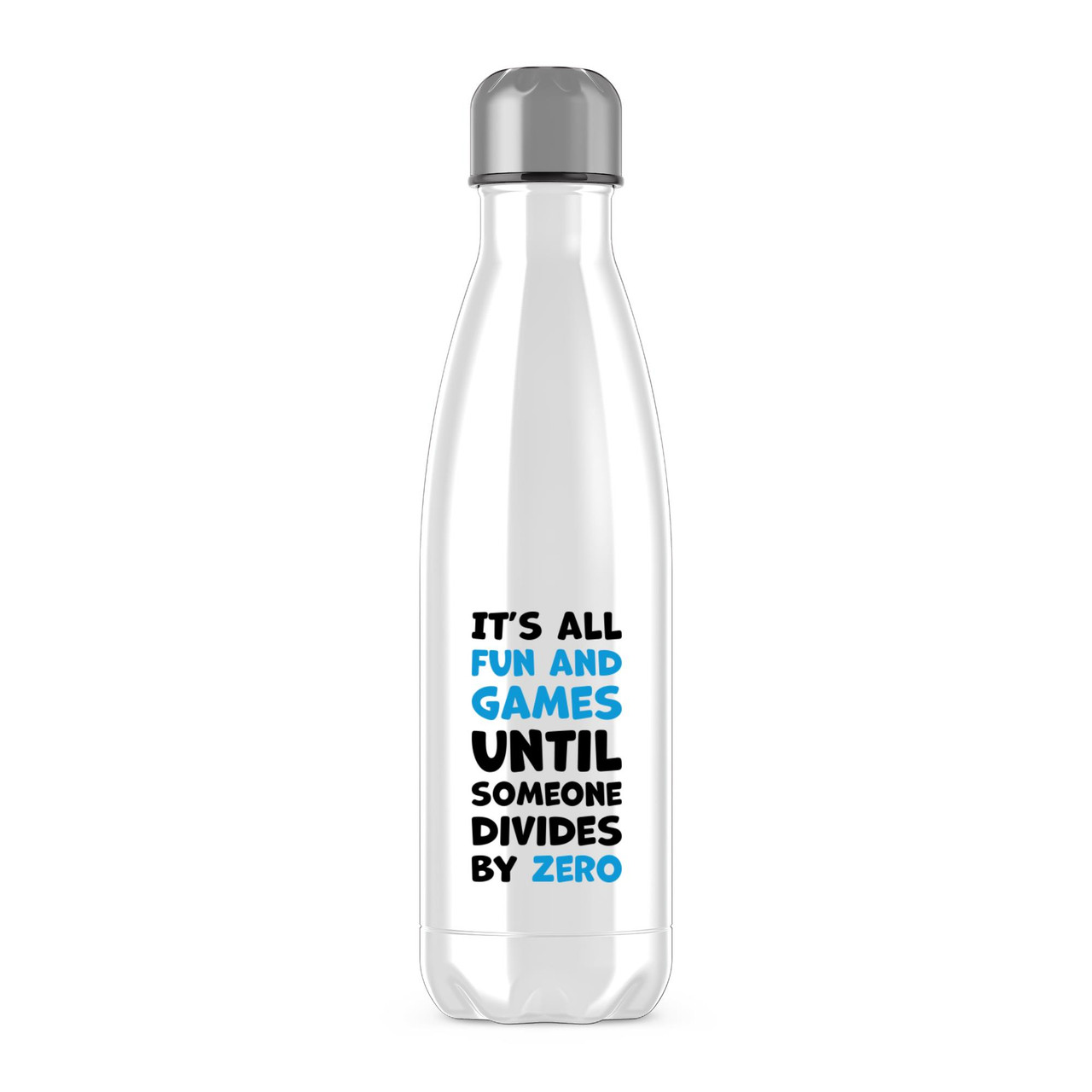 Divide By Zero Bottle - Geeky Bottles - Slightly Disturbed