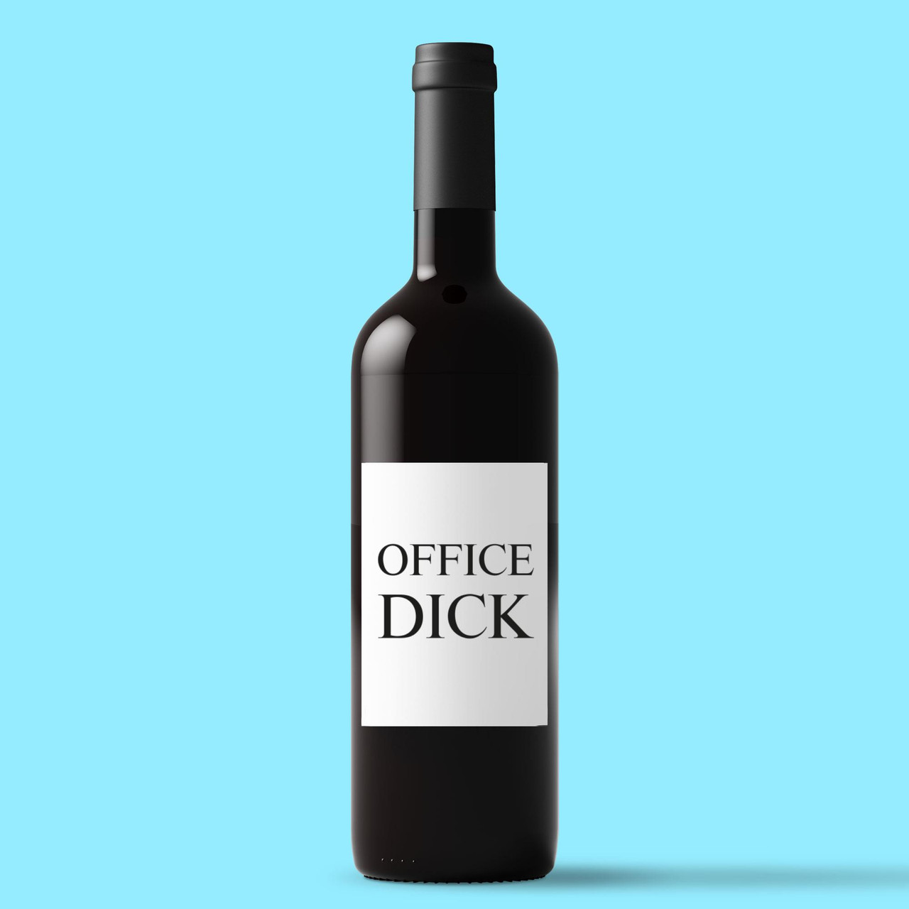 Office Abuse Bottle Label - Rude Labels - Slightly Disturbed