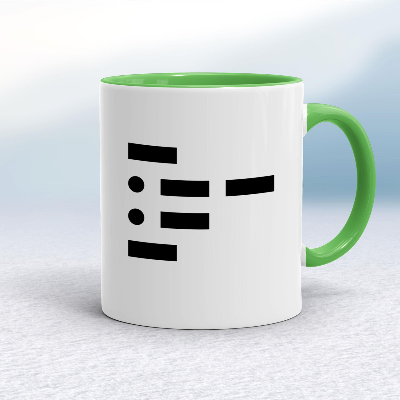 Morse Code Twat Mug - Rude Mugs - Slightly Disturbed