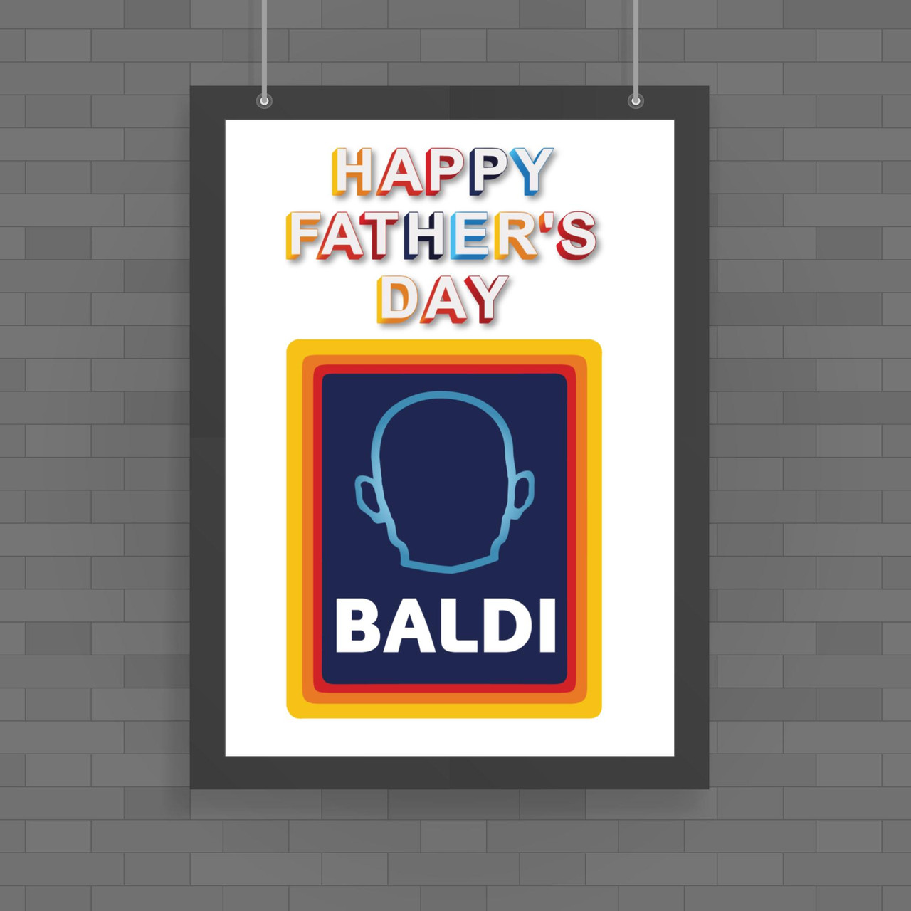 BALDI Poster - Novelty Posters - Slightly Disturbed