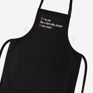 Back-Alley Hooker Apron - Rude Aprons - Slightly Disturbed