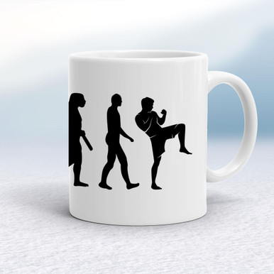 Evolution Of A MMA Fighter Mug - Novelty Mugs - Slightly Disturbed