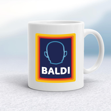 BALDI Mug - Novelty Mugs - Slightly Disturbed
