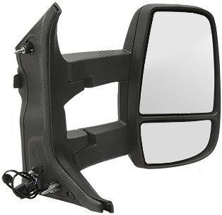 Ford Transit Mk8 Long Arm Mirror Elec Heated 5w Clear Indicator O/S ...