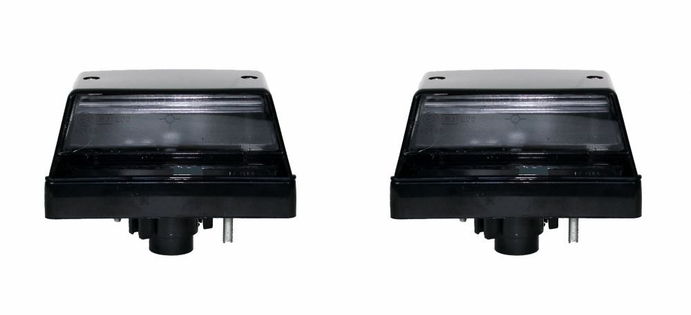 Iveco Daily Rear Number Plate Light Chassis Cab Pair 98426074 98426076 ...