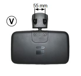 Daf XF95 Roof Kerb Truck Mirror 2000-2006 - Magnum Vehicle Solutions