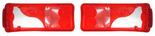 Scania R Series Rear Back Tail Light lamp Lens Only Pair 1981 Onwards ...