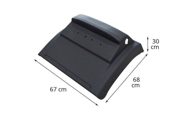 MAN TGS TGX Euro-6 Rear Mudguard Without Mudflap Universal Fit 2014 ...