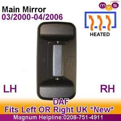 Bus & Coach Rear View Main Mirror 24V Heated Universal Fit - Magnum ...