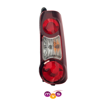 Genuine Peugeot Partner Rear Light with Bulb Holder Right 2 Rear Doors ...