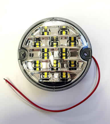Truck-Lite Rubbolite LED Reverse Light Lamp 95mm Diameter With Fly Lead ...