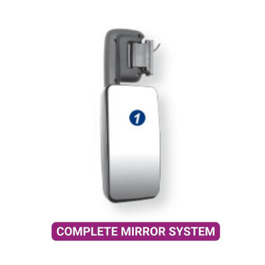 MAN Bus Coach Mirror System Electric 24v Heated Left Top Mount Mekra ...