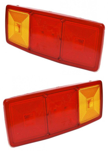 Mercedes Merc Atego I Atego II Rear Back Tail Light Lens Only 1998-2013 ...