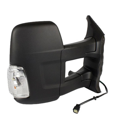 Ford Transit Mk8 Long Arm Mirror Elec Heated 5w Clear Ind O/S Right ...