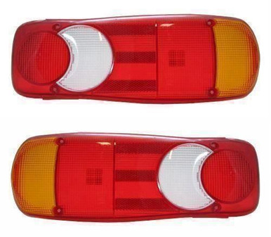 Iveco Eurocargo Rear Back Tail Light Lamp Lens Only Pair 2011 Onwards ...