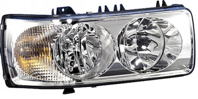 Daf LF Headlight Headlamp With Indicator Manual Levelling O/S Right ...