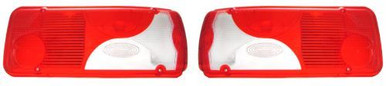 Scania R Series Rear Back Tail Light lamp Lens Only Pair 1981 Onwards ...