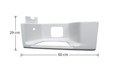 MAN TGL TGS Euro-6 Lower Step Plate Surround Housing Left Primed 2014 ...