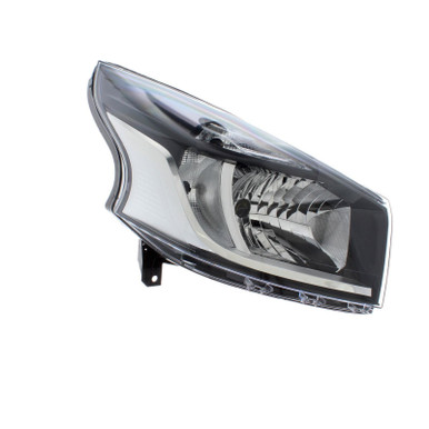 Renault Trafic Headlight Headlamp Chrome Inner Black Surround O/S Right ...