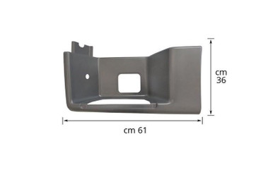 MAN TGA XL-XXL Lower Step Housing Left Grey 2000-2006 - Magnum Vehicle ...