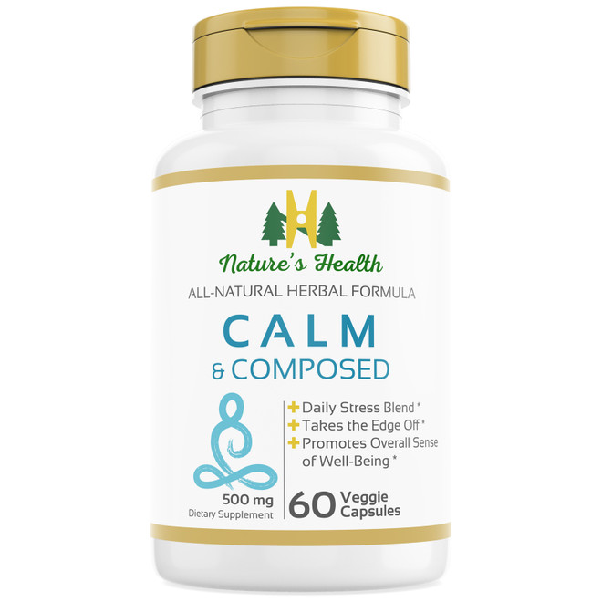 Calm & Composed - Nerve Relaxer - Nature's Health