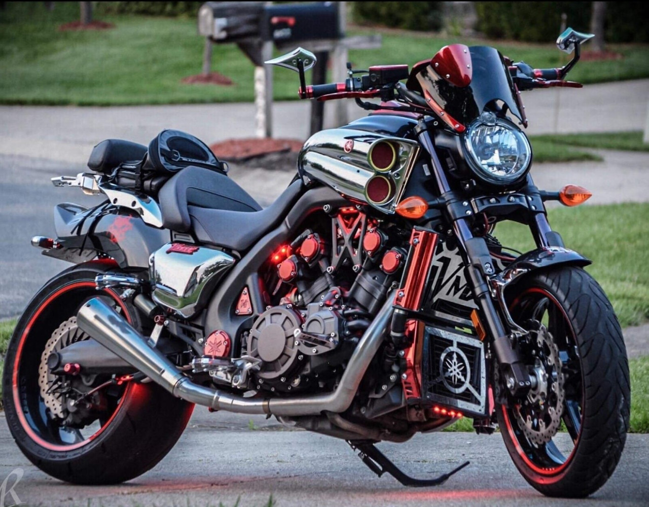 Polished Silver Megaphone Muffler Set - TwinStar Exhaust (09-20 All ...