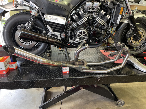 Kerker K-Series Full Header w/ Slash Cut Muffler (85-07 All) - Star ...