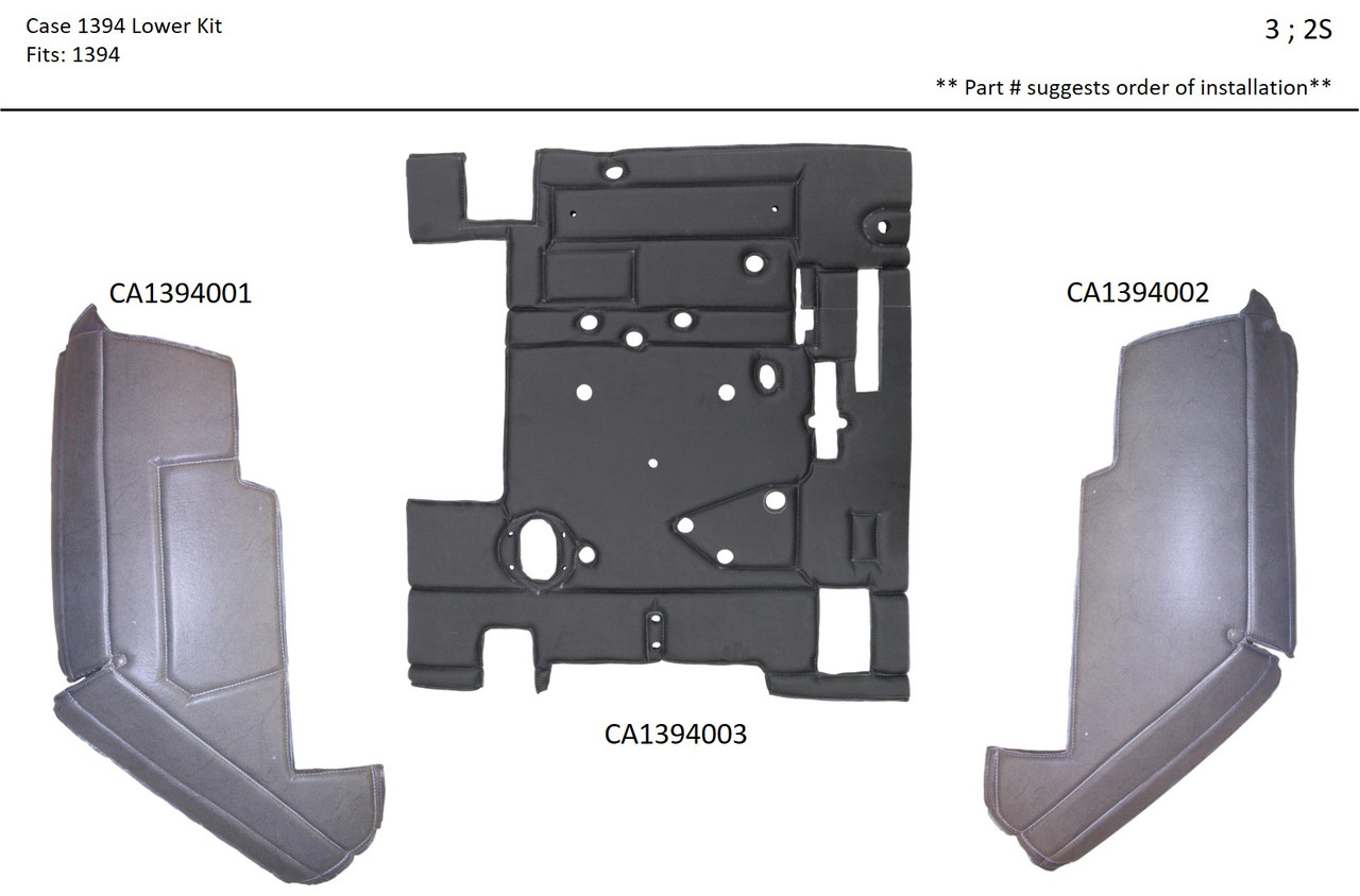 CASE 1394 LOWER - Fehr Cab Interiors Co.