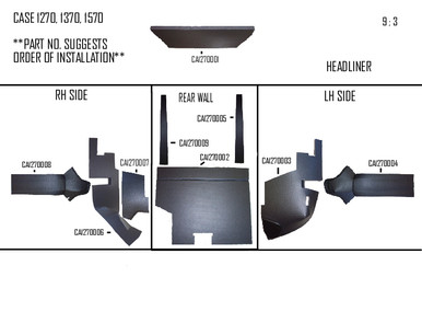 CASE 1270 KIT - Fehr Cab Interiors Co.