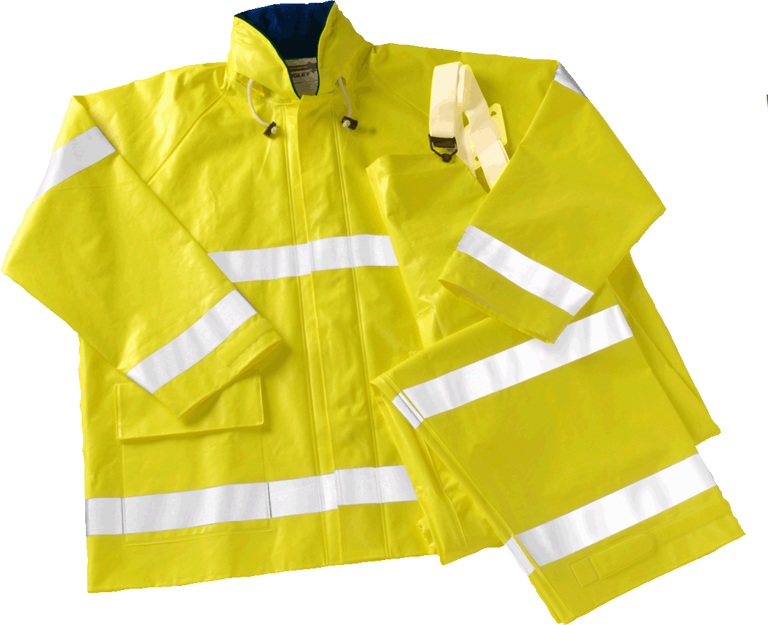 Arc Flash Compliant Rain Jacket - Leonard Safety Equipment Inc