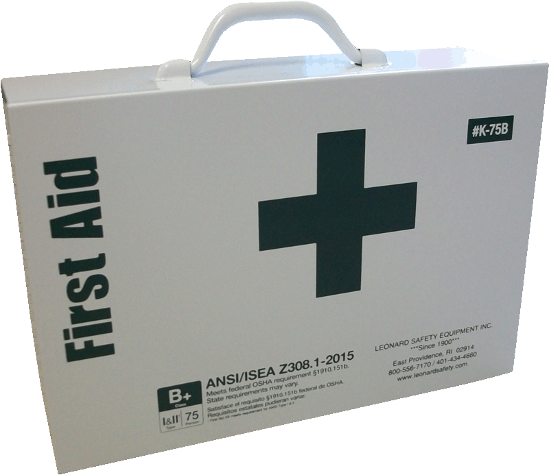 First Aid Kit-Steel kit-(no gasket)-Station- Class B - Leonard Safety ...