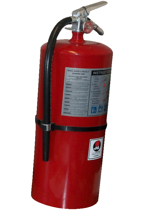 Fire Extinguishers - ABC (20lb) - Leonard Safety Equipment Inc