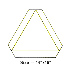 Slow Moving Vehicle Emblems - Aluminum - Leonard Safety Equipment Inc