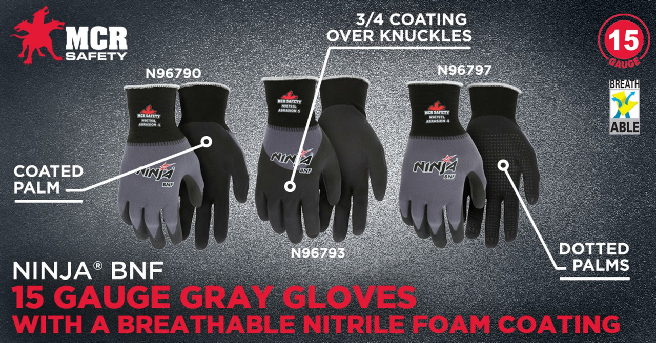 Ninja® BNF Work Gloves - Leonard Safety Equipment Inc