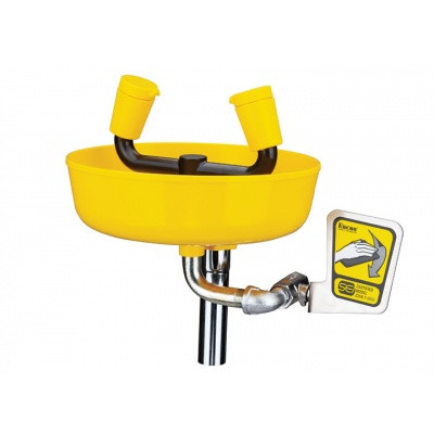 Supply Pipe Mount Eye/Facewash Yello-Bowl®- Hinged head Covers ...