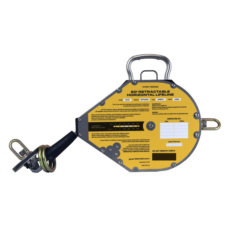 Retractable Horizontal Lifeline - Leonard Safety Equipment Inc