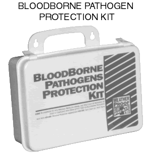 Bloodborne pathogen protection kit (complete) - Leonard Safety ...