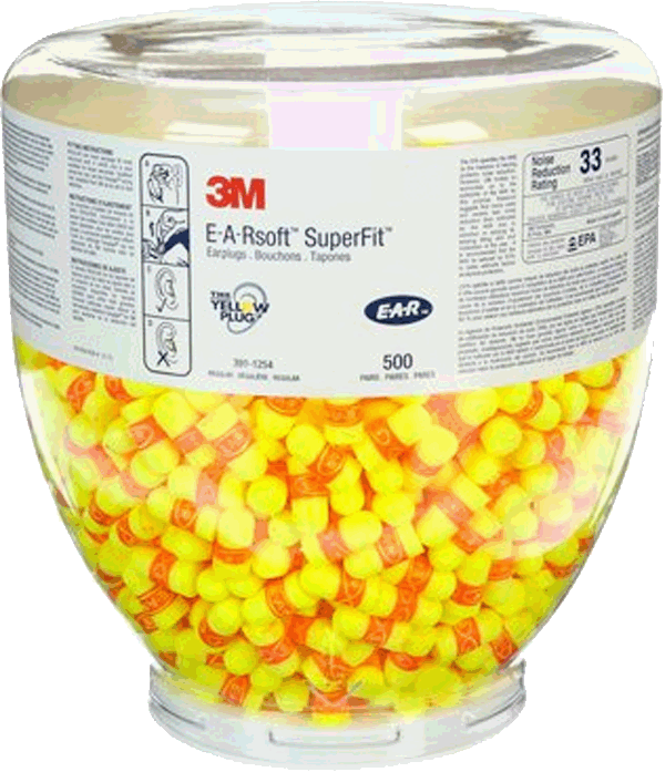 Dispenser refill (with 500pr E-A-R soft earplugs) - Leonard Safety ...