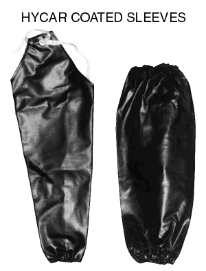 Hycar coated sleeves (27") - Leonard Safety Equipment Inc