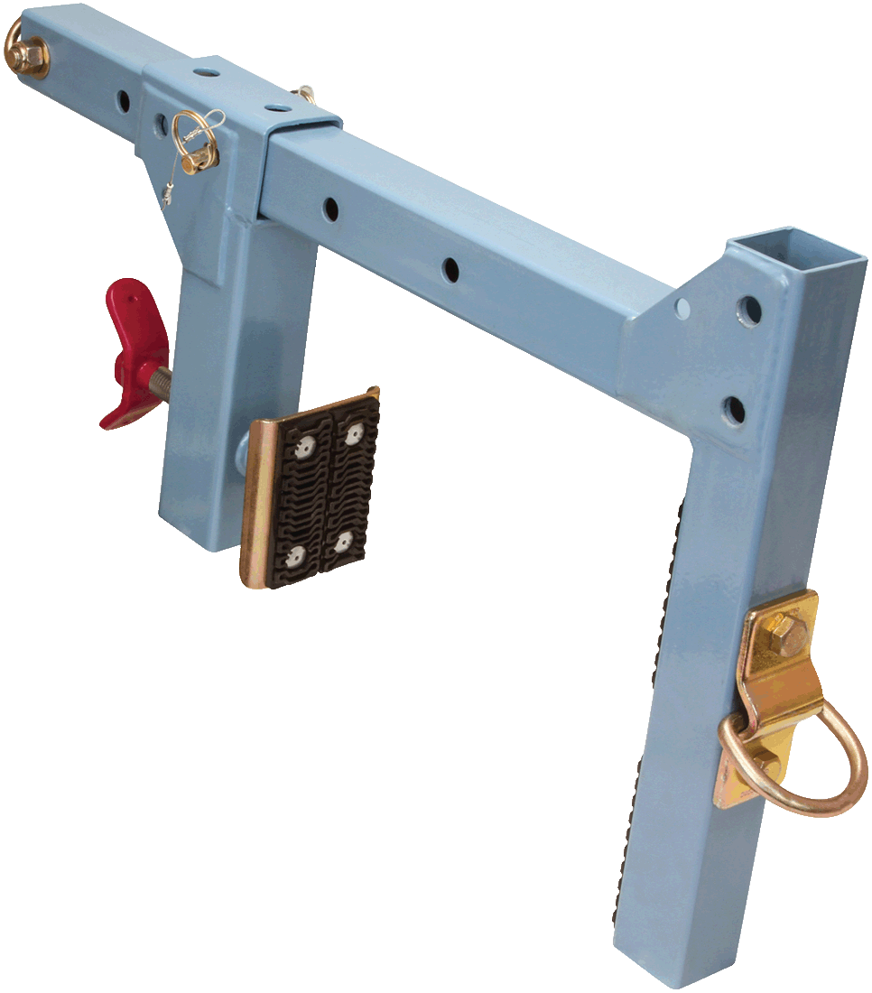 Anchorage Connectors- Adjustable Parapet Anchor Clamp - Leonard Safety ...