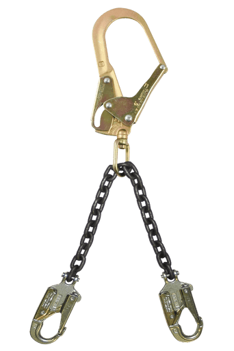 23" Premium Rebar Positioning Assembly with Chain and Steel Swivel ...