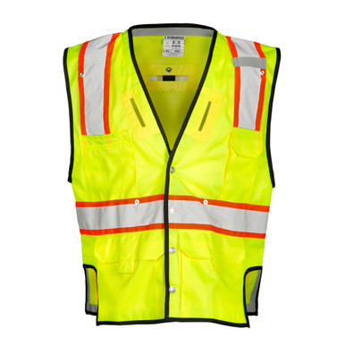 Fall Protection Vest-Class 2 - Leonard Safety Equipment Inc