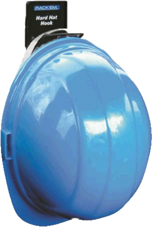 Hard Hat Rack - Mount Anywhere - Leonard Safety Equipment Inc