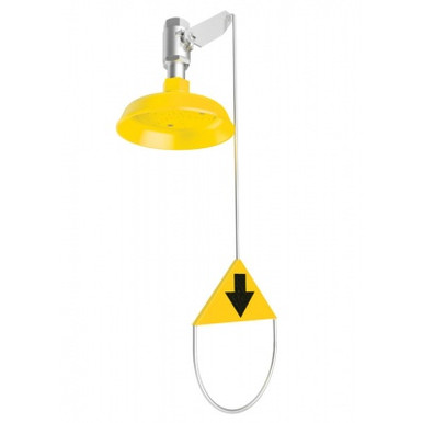 Emergency shower - Vertical pipe mount - Leonard Safety Equipment Inc